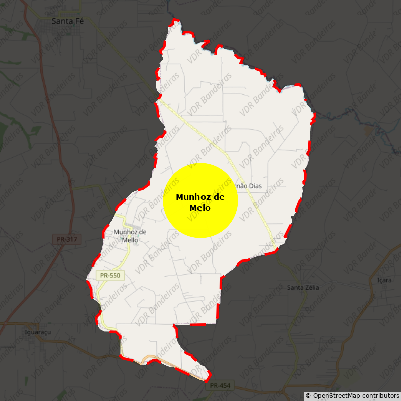 Munhoz de Melo - PR – VDR Bandeiras