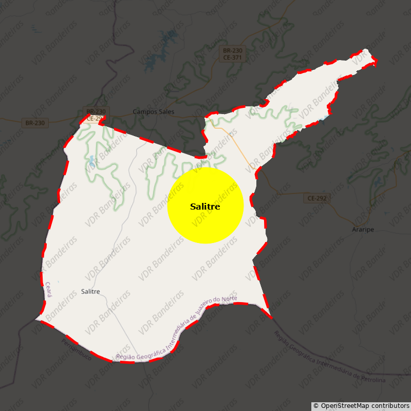Salitre - CE – VDR Bandeiras
