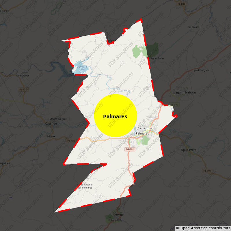 Palmares - PE – VDR Bandeiras