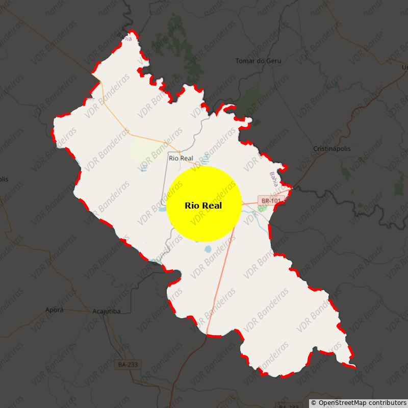 Rio Real - BA – VDR Bandeiras