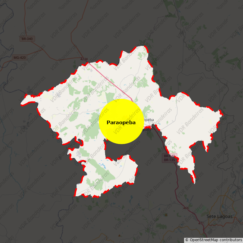 Paraopeba - MG – VDR Bandeiras