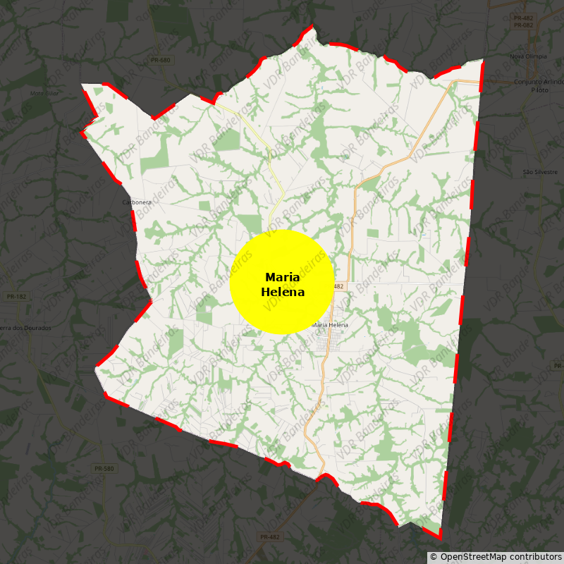 Maria Helena - PR – VDR Bandeiras