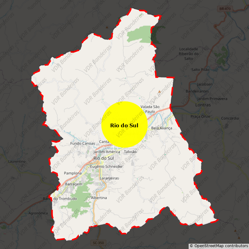 Rio do Sul - SC – VDR Bandeiras
