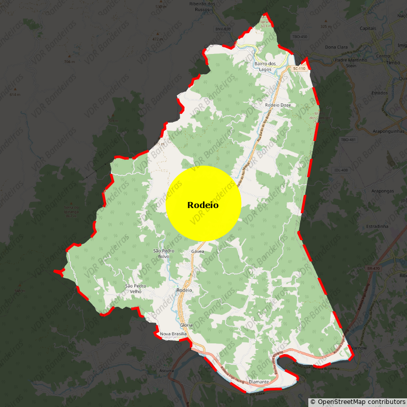 Rodeio - SC – VDR Bandeiras