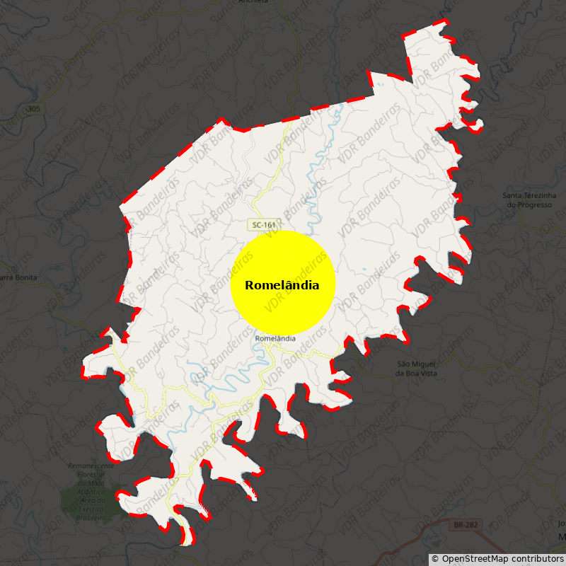 Romelândia - SC – VDR Bandeiras