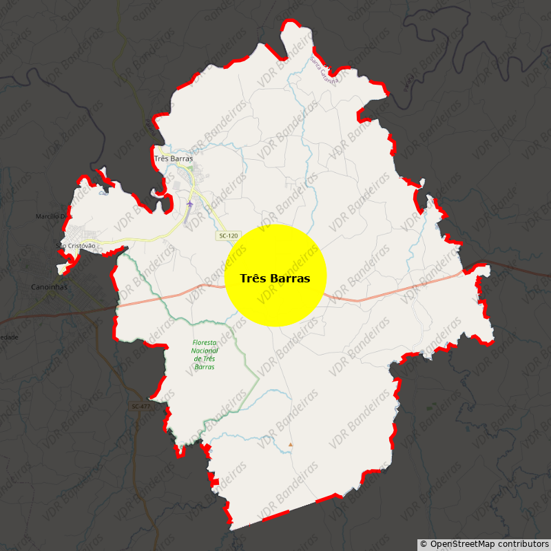 Três Barras - SC – VDR Bandeiras