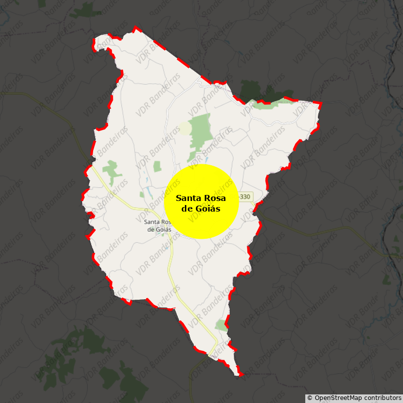 Santa Rosa de Goiás - GO – VDR Bandeiras